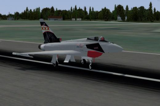 Eurofighter Typhoon for FS2004