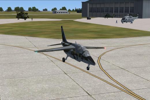 German Air Force Alphajet/Dornier Alphajet JaboG 41 for FSX