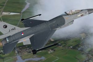 RNLAF F-16 Solo Display for FSX