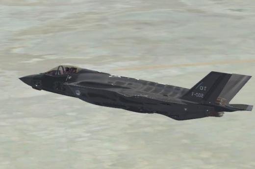 RNLAF F-16 Solo Display for FSX