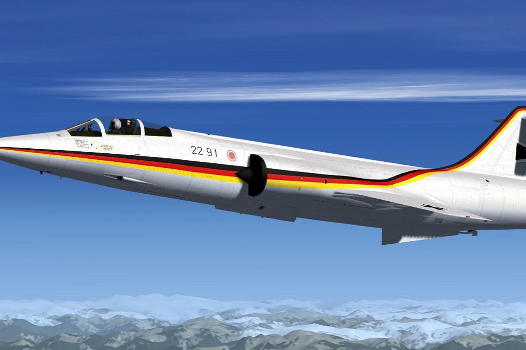 Canadair CL-30/CT-133 Silver Star for X-Plane
