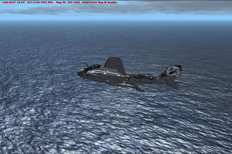 US Navy Grumman F9F Panther Drone for FSX