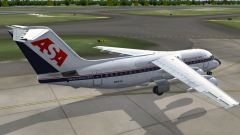 Delta Connection (ASA) BAe 146-200 for FSX