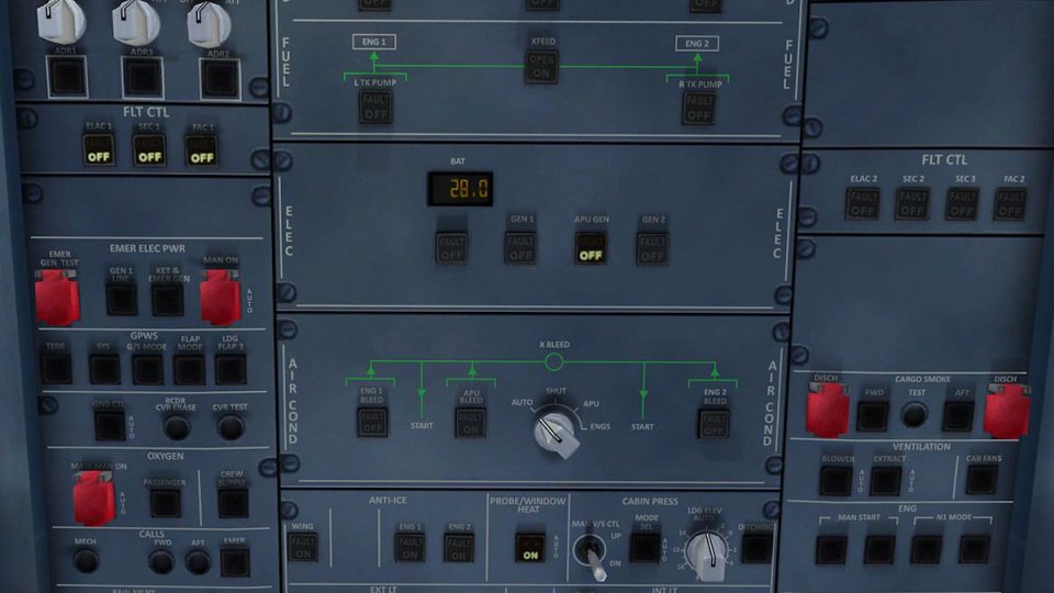 Project Airbus A319 With FD-FMC Panel for FSX