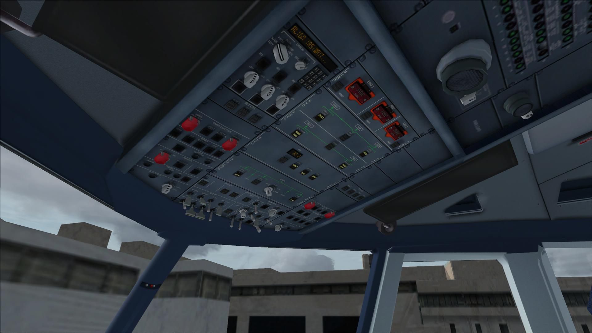 Project Airbus A319 With FD-FMC Panel for FSX