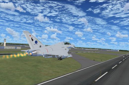 Eurofighter Typhoon for FS2004