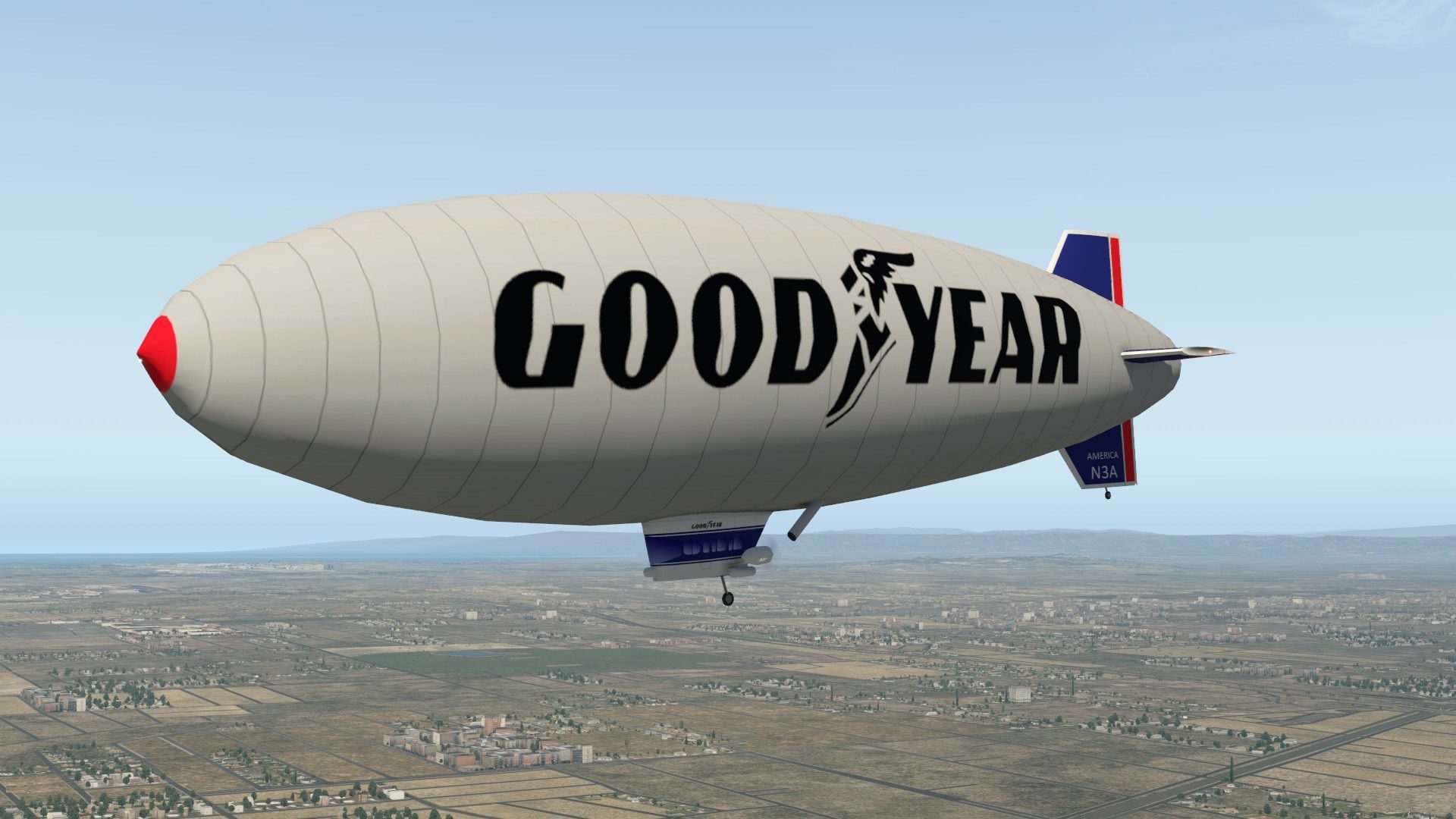 Goodyear Aerospace GZ-20 Airship/Blimp 1.0 for X-Plane