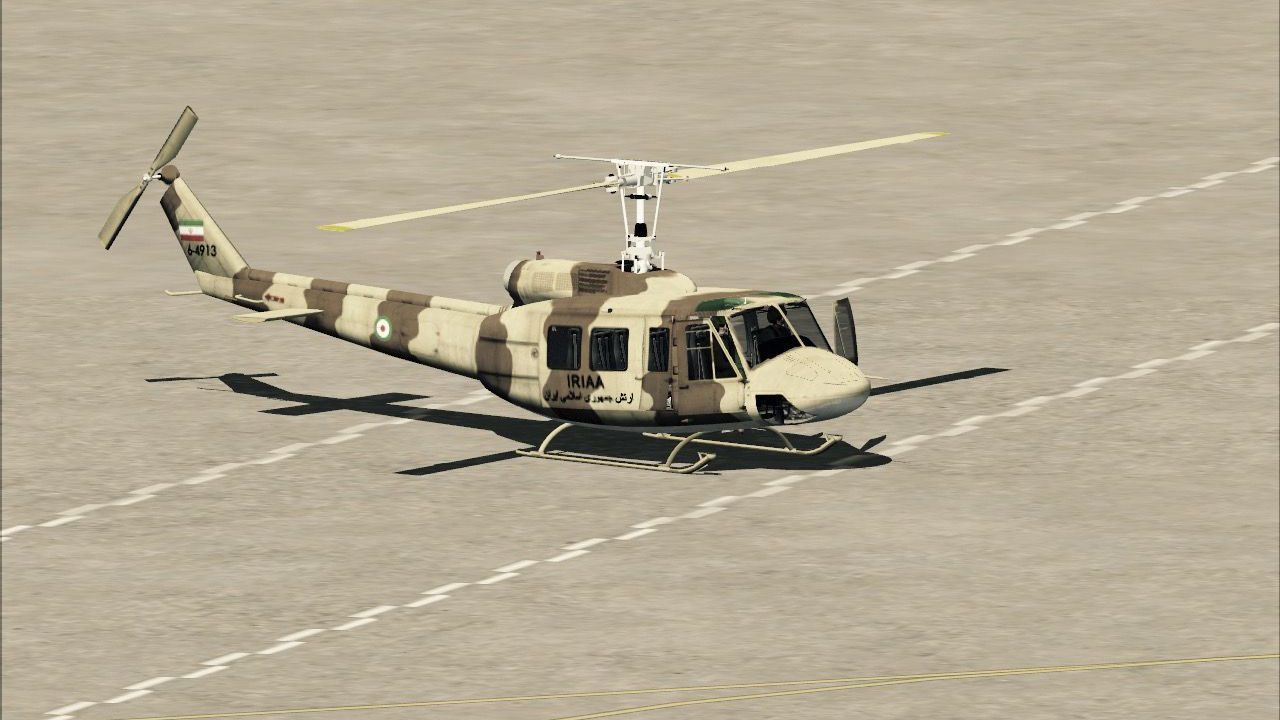 Iran Army Aviation Bell 214 for FSX