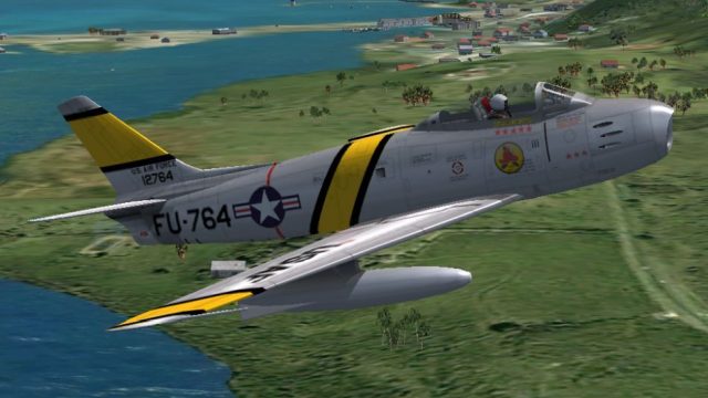 North American F-86F Sabre for FSX & P3D