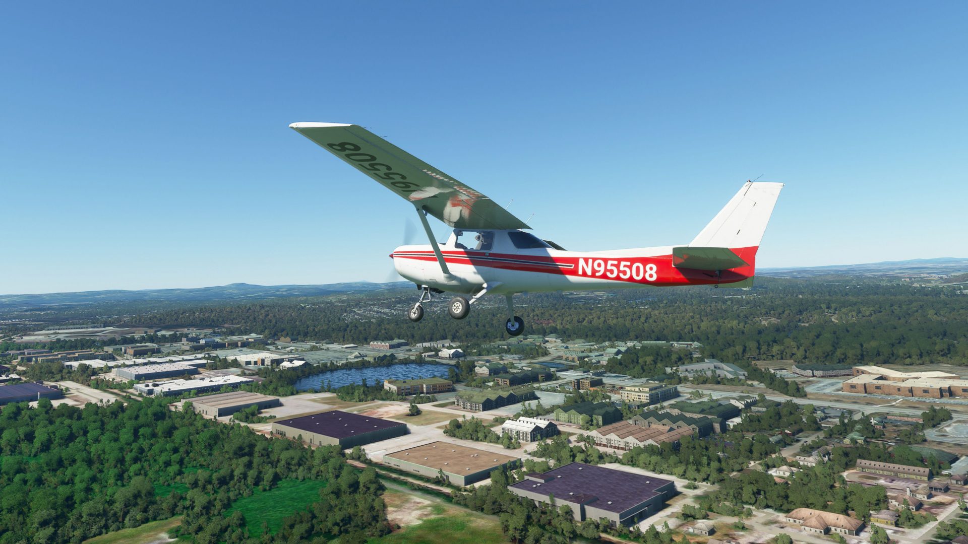 Cessna C-152 II N95508 Repaint for MSFS