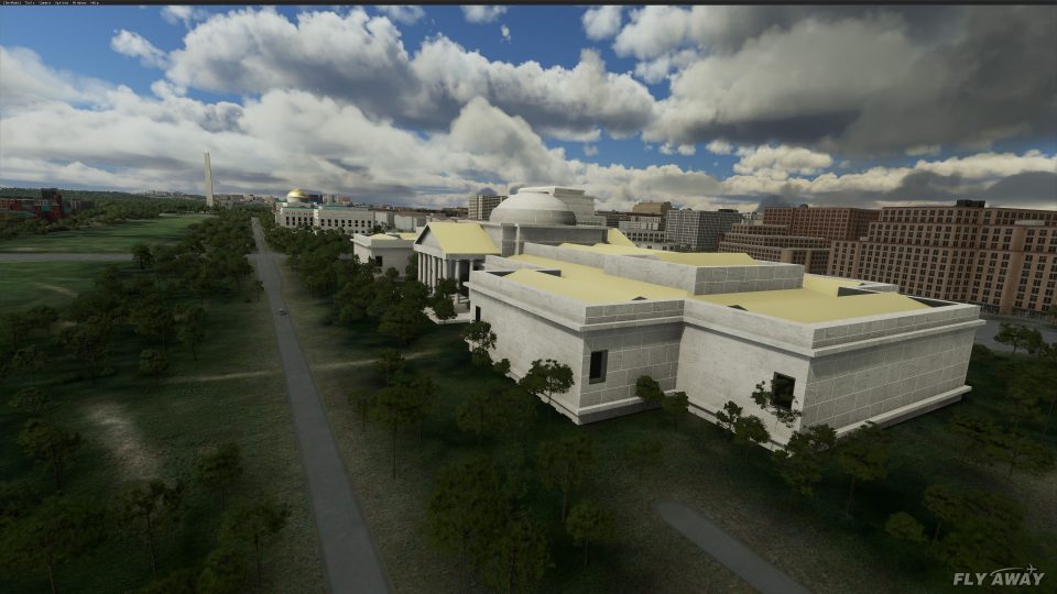 Washington D.C. Landmarks & Scenery Pack for MSFS