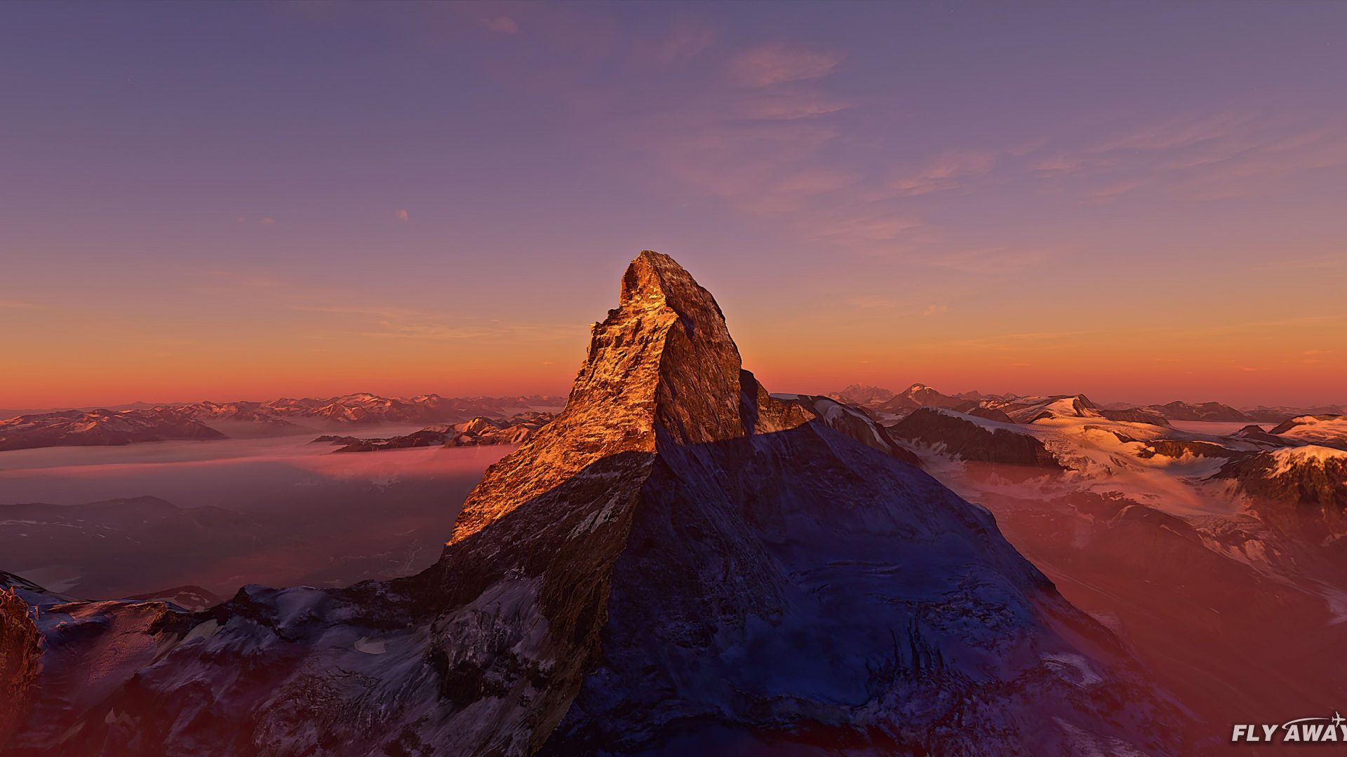 Matterhorn Mountain Scenery for MSFS