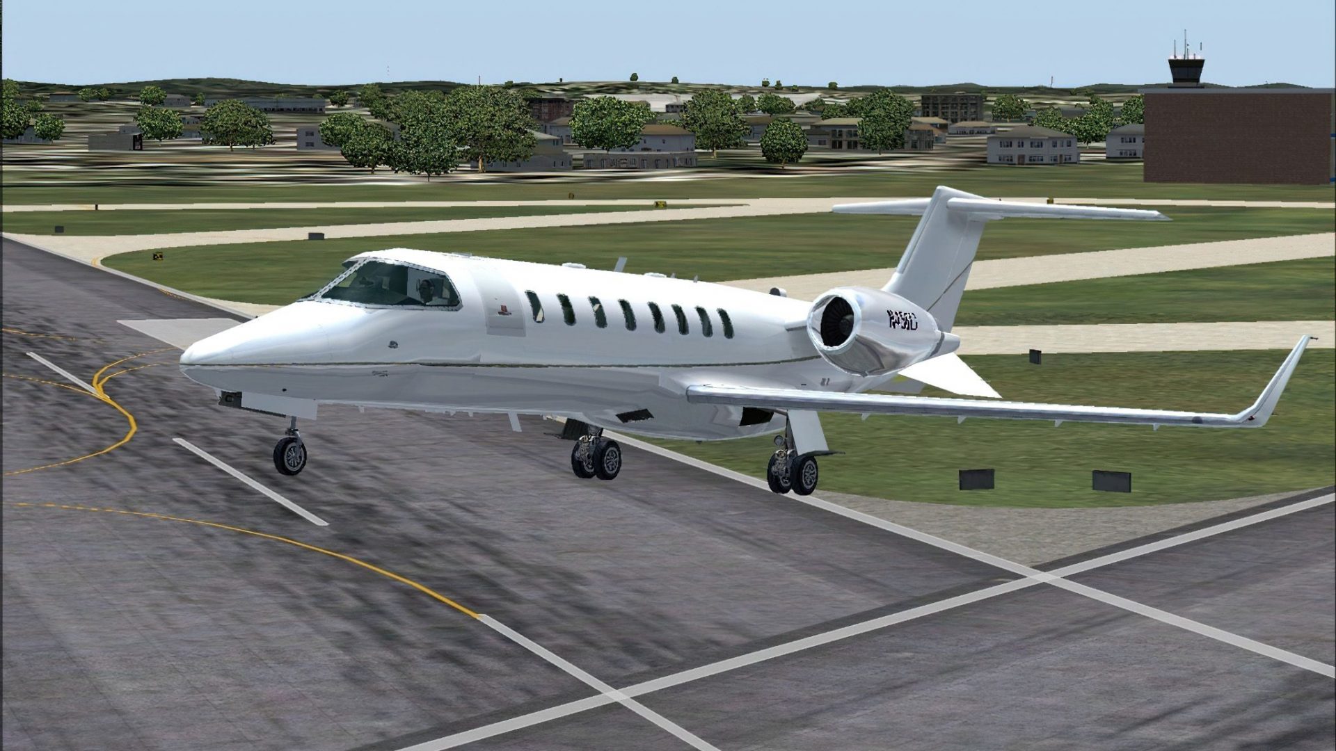 Default Learjet 45 Repaint Pack by Jeff Smith for FSX