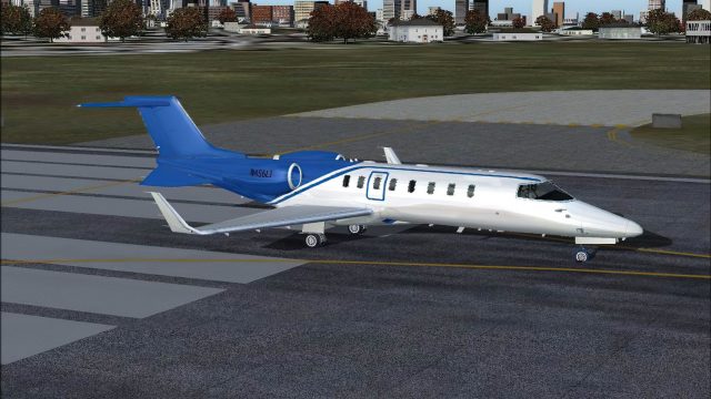 Default Learjet 45 Repaint Pack by Jeff Smith for FSX