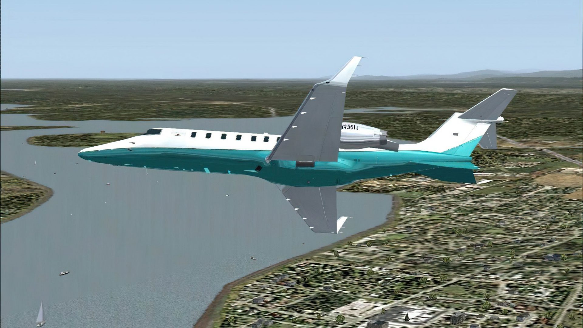 Default Learjet 45 Repaint Pack by Jeff Smith for FSX
