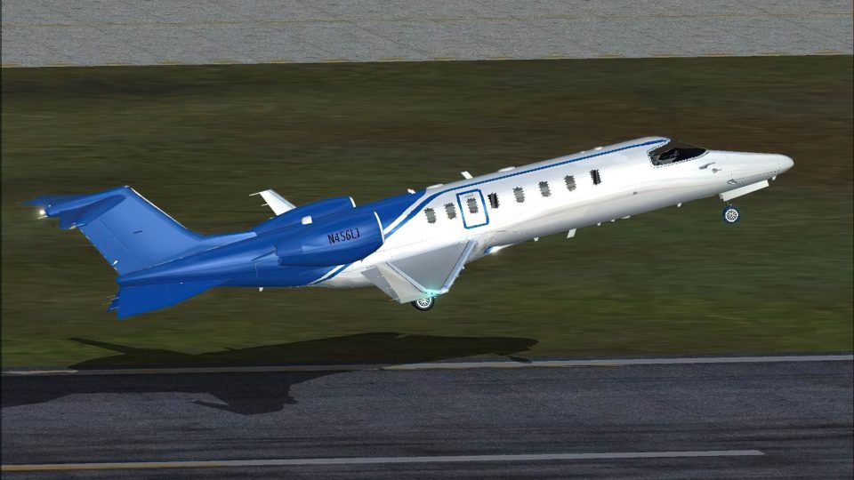 Default Learjet 45 Repaint Pack by Jeff Smith for FSX