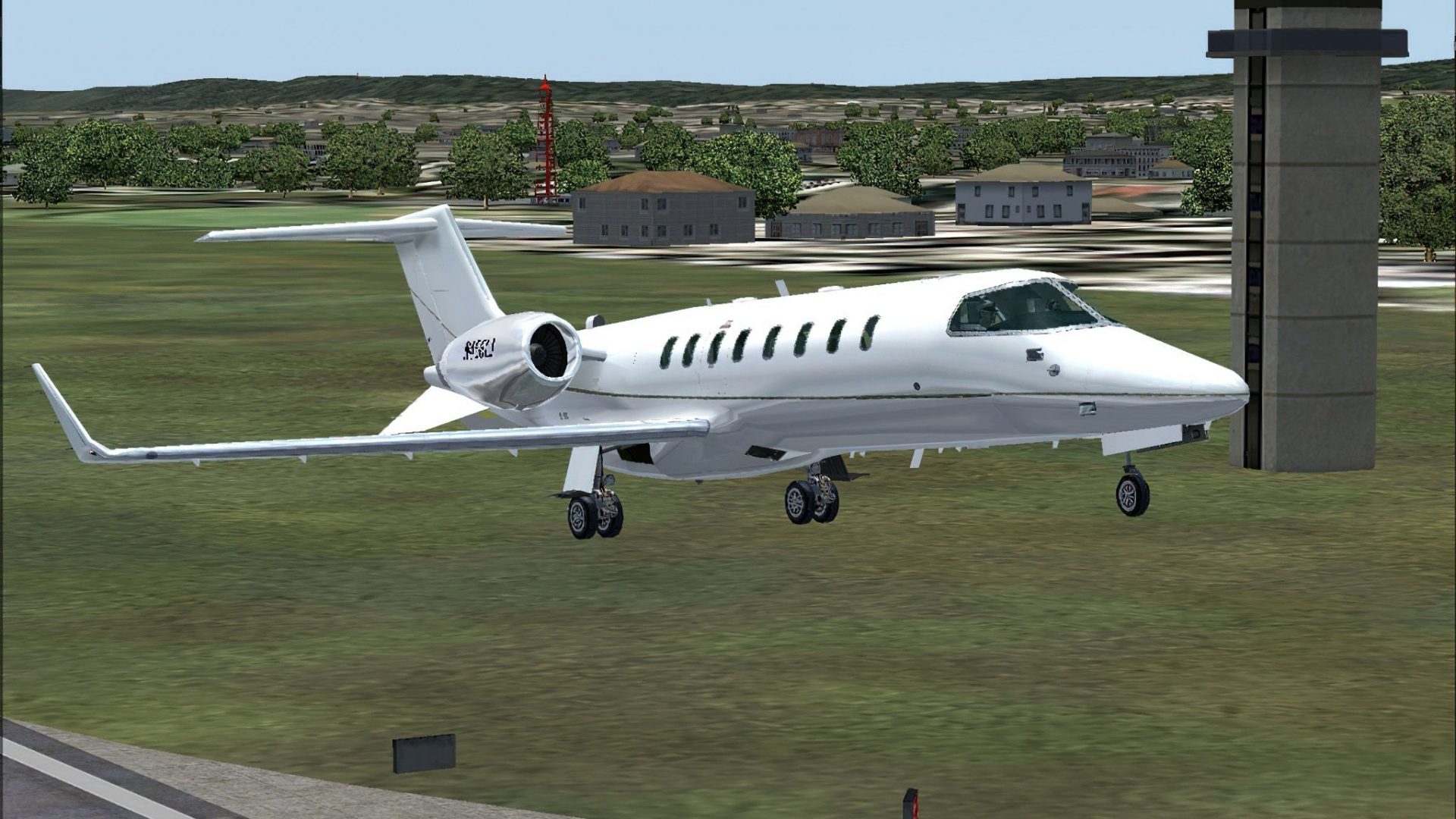 Default Learjet 45 Repaint Pack by Jeff Smith for FSX