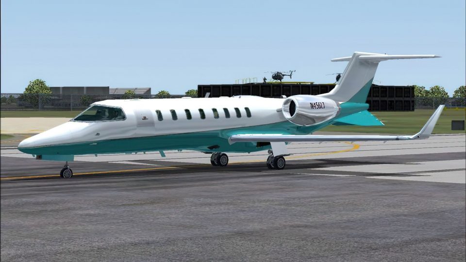Default Learjet 45 Repaint Pack by Jeff Smith for FSX