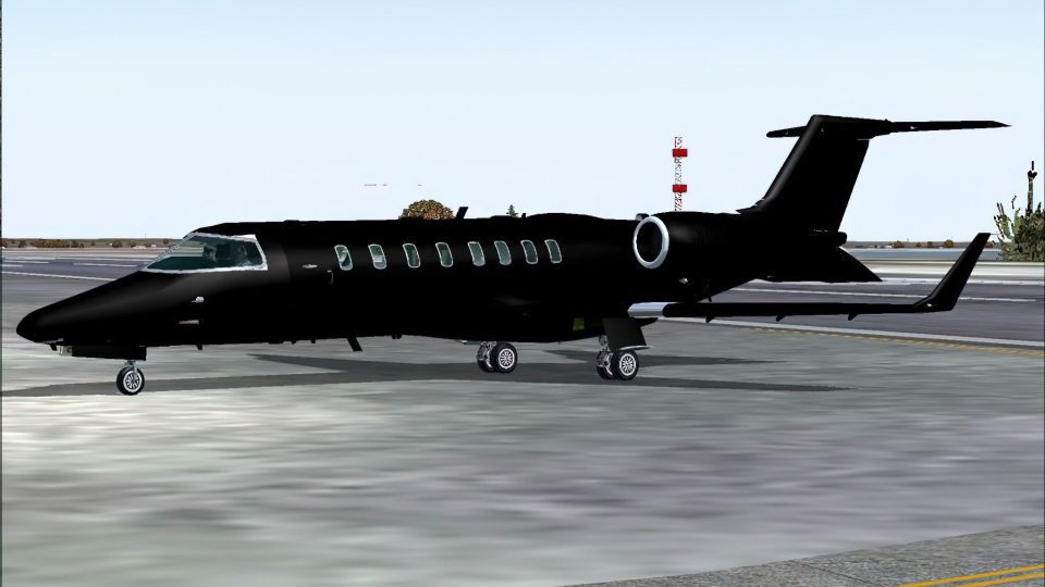Default Learjet 45 Repaint Pack by Jeff Smith for FSX