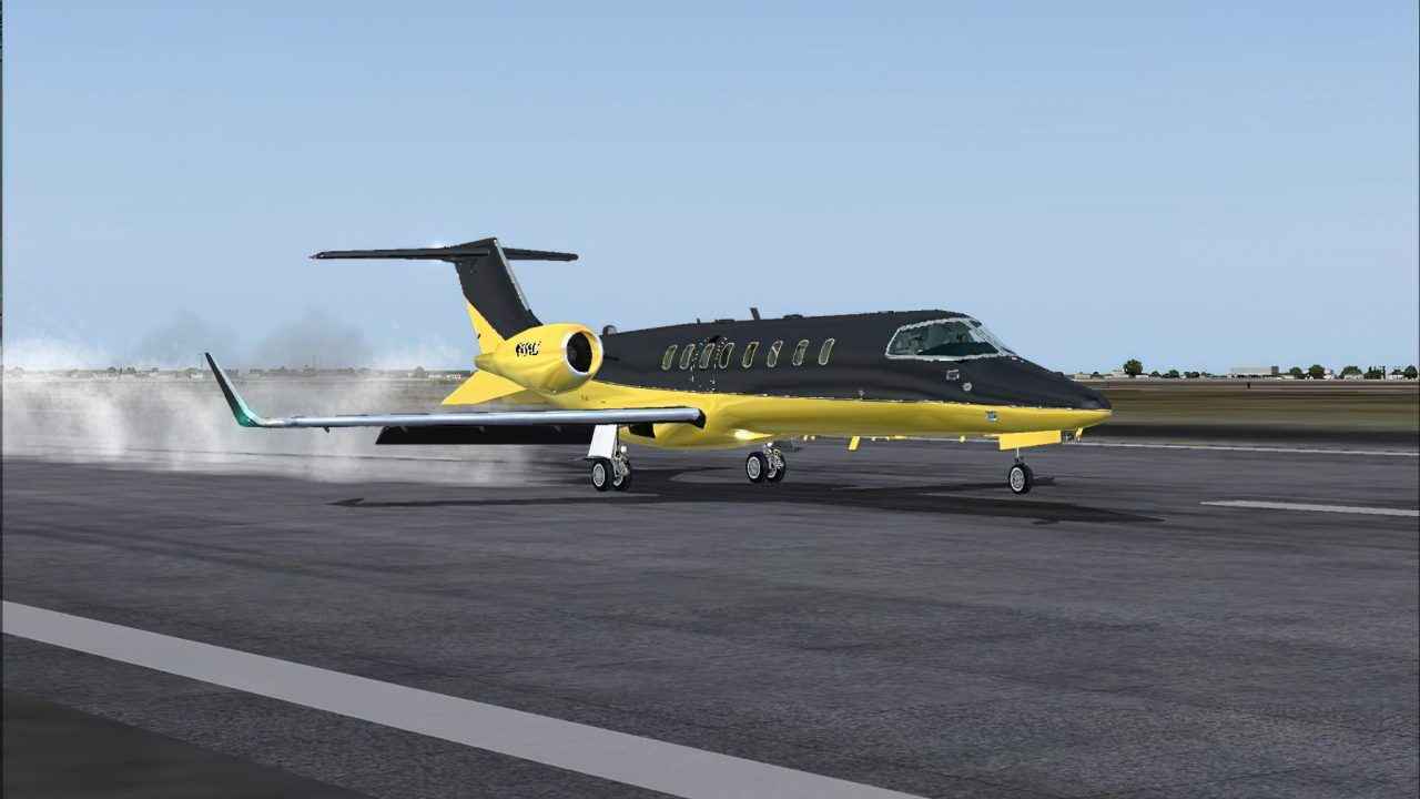 Default Learjet 45 Repaint Pack by Jeff Smith for FSX
