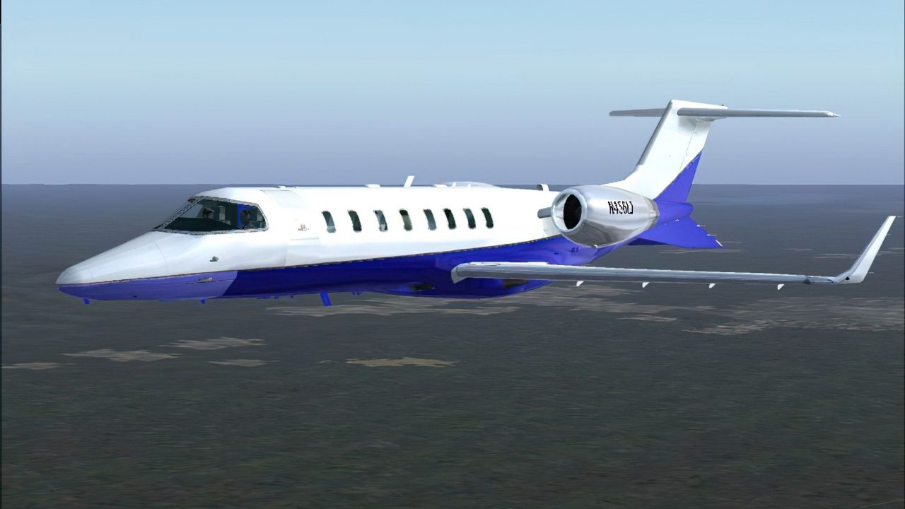 Default Learjet 45 Repaint Pack by Jeff Smith for FSX