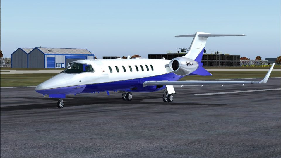 Default Learjet 45 Repaint Pack by Jeff Smith for FSX