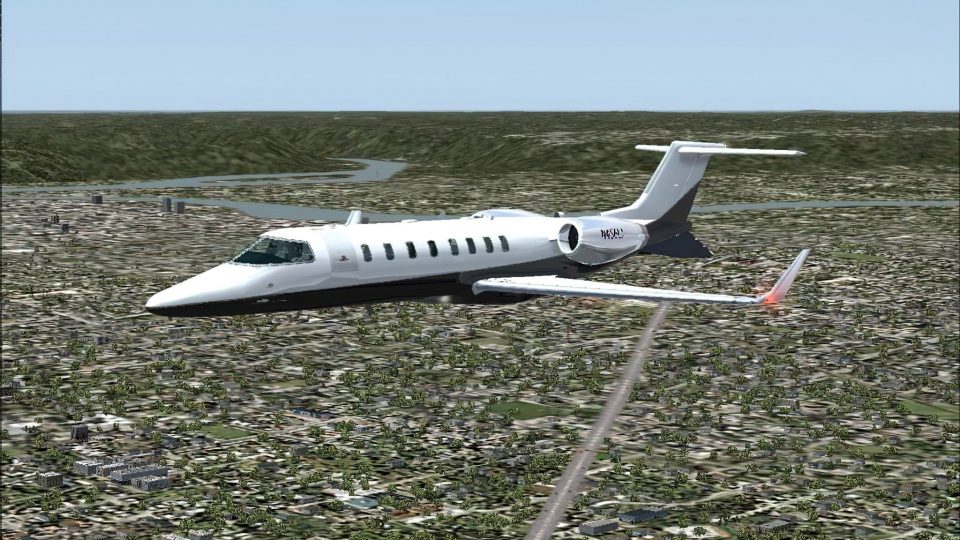 Default Learjet 45 Repaint Pack by Jeff Smith for FSX