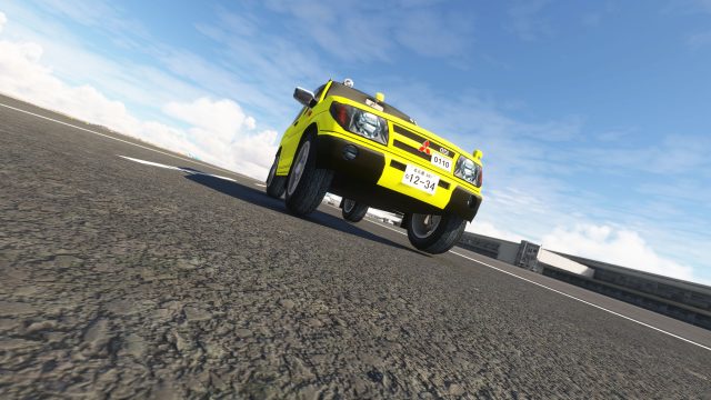 Mitsubishi Pajero/Shogun Drivable Car for MSFS