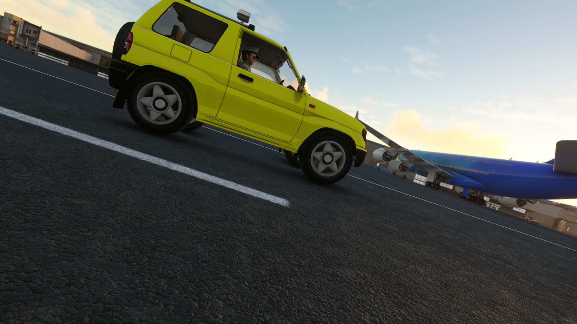 Mitsubishi Pajero/Shogun Drivable Car for MSFS
