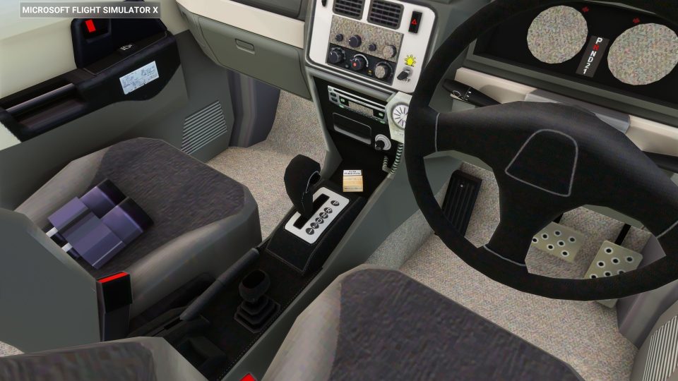 Mitsubishi Pajero/Shogun Drivable Car for MSFS