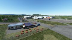 Gloucestershire Airport (EGBJ) Scenery for MSFS