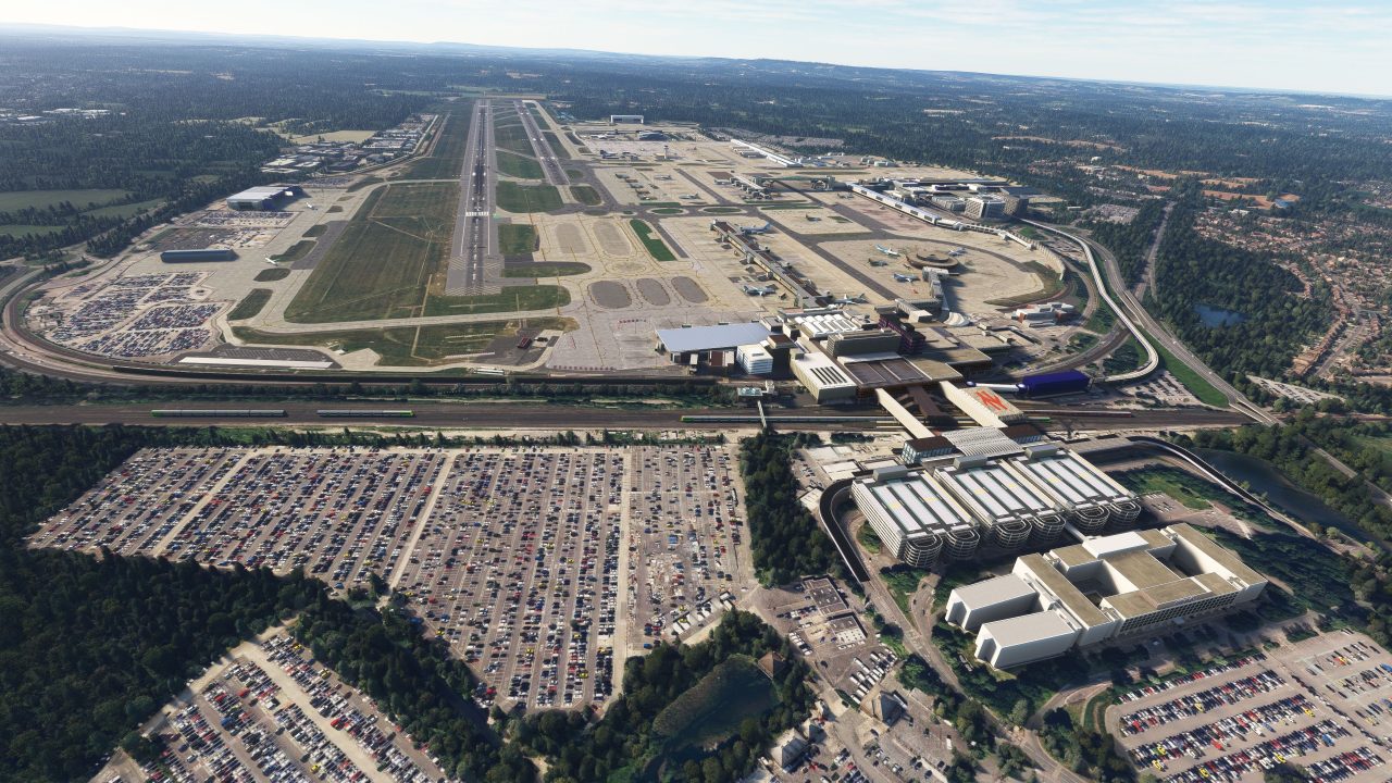 Gatwick Airport (EGKK) Scenery for MSFS