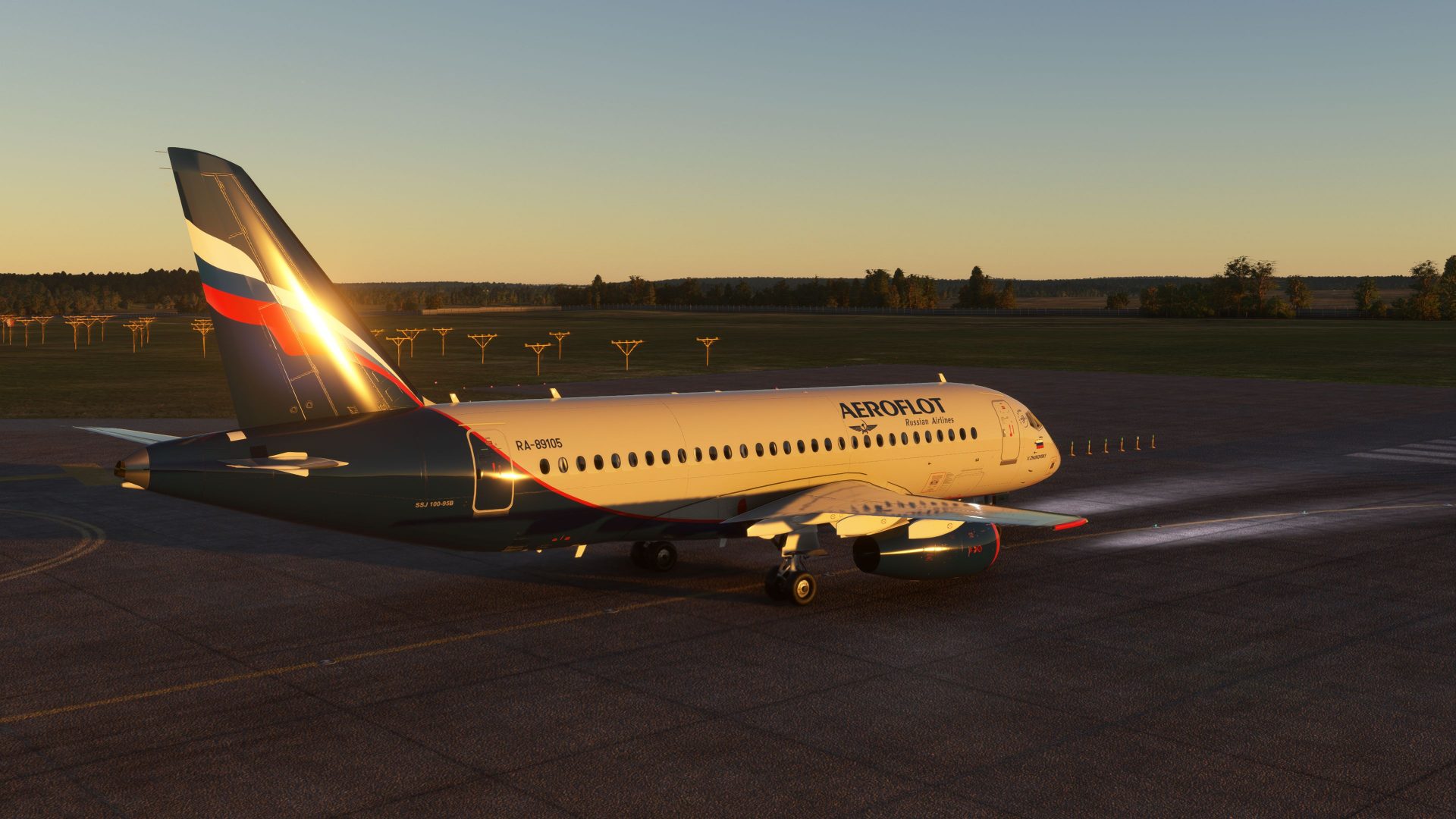 Sukhoi SuperJet 100-95 for MSFS