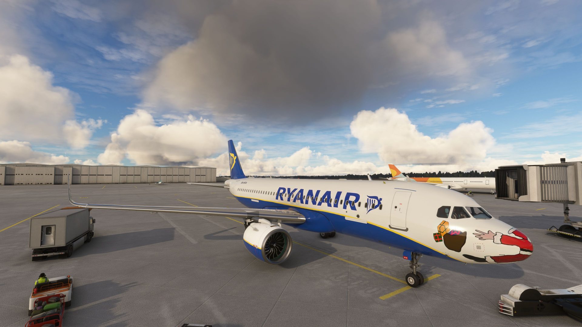 Ryanair Santa Livery Mega Pack for A320 Stock/Flybywire & PMDG 737 for MSFS