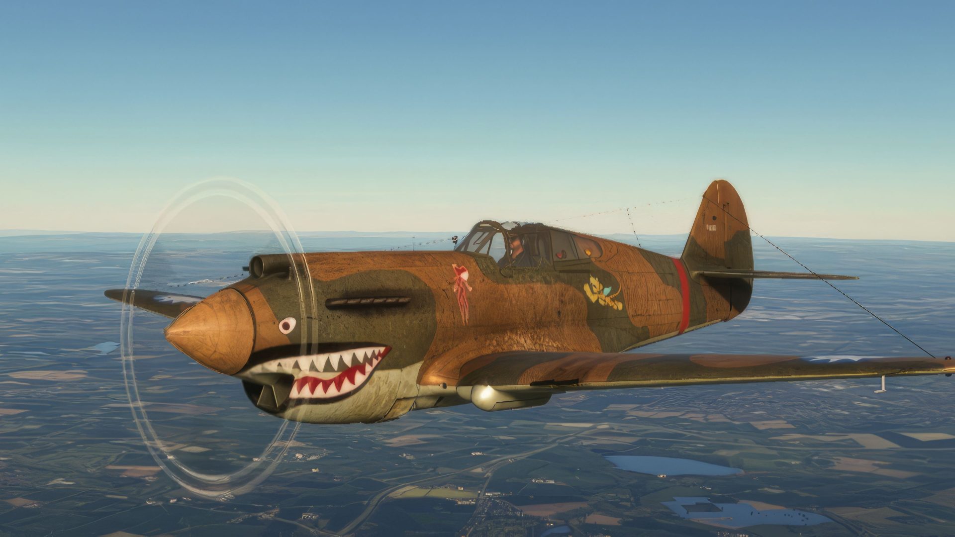 Curtiss P-40 Tomahawk for MSFS