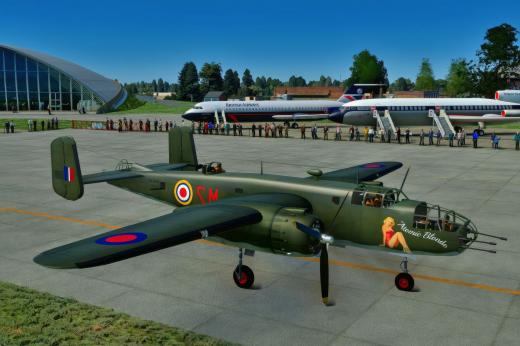 MAAM-Sim B-25 Mitchell Update for FSX