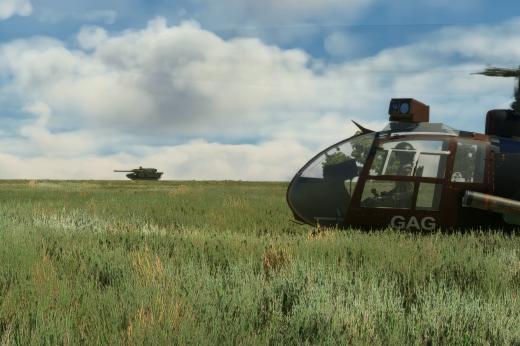 UKMIL Gazelle AH1 Package for FSX
