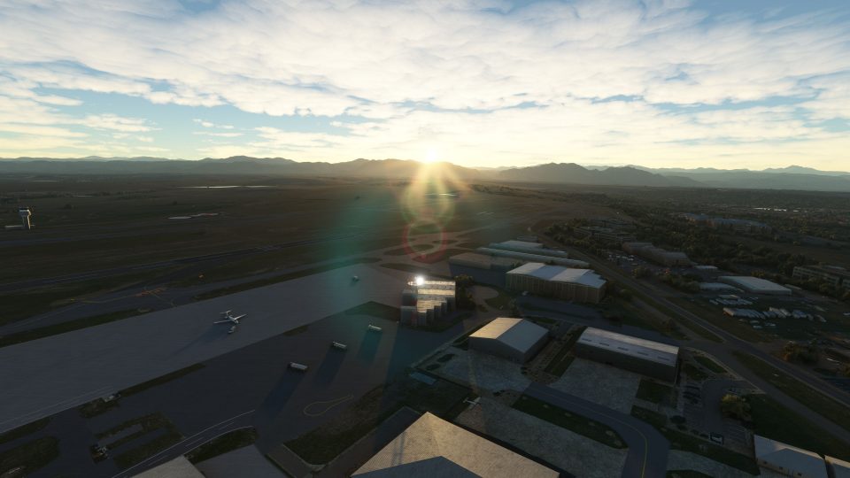 Rocky Mountain Metro Airport (KBJC) Scenery for MSFS