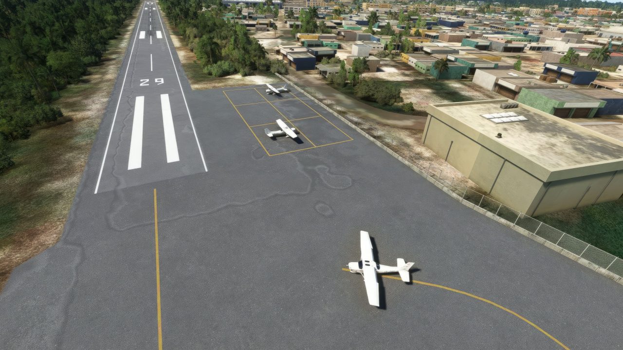 Playa del Carmen Airport (PCE) Scenery for MSFS