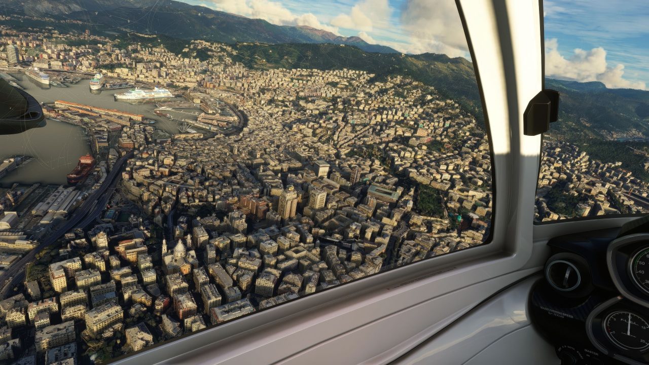 Genoa Photogrammetry Scenery for MSFS