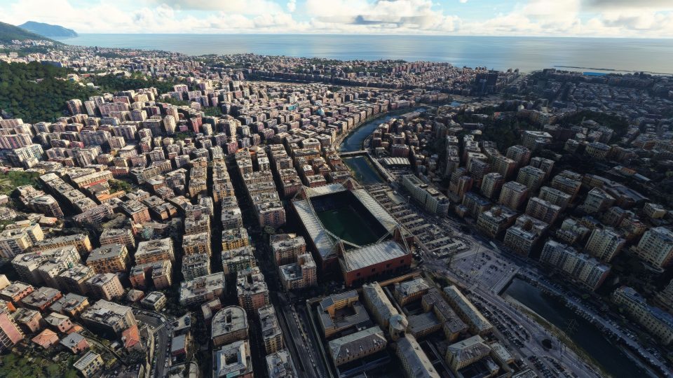 Genoa Photogrammetry Scenery for MSFS