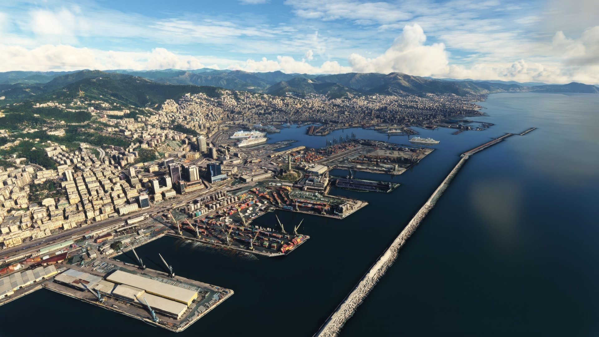 Genoa Photogrammetry Scenery for MSFS
