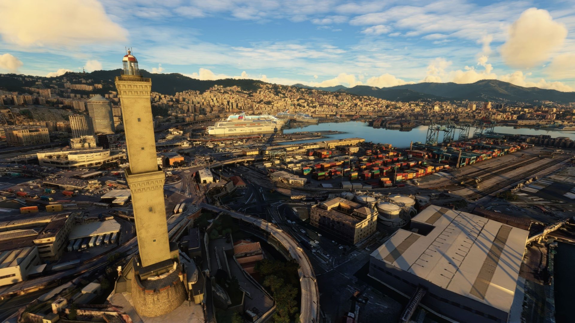 Genoa Photogrammetry Scenery for MSFS