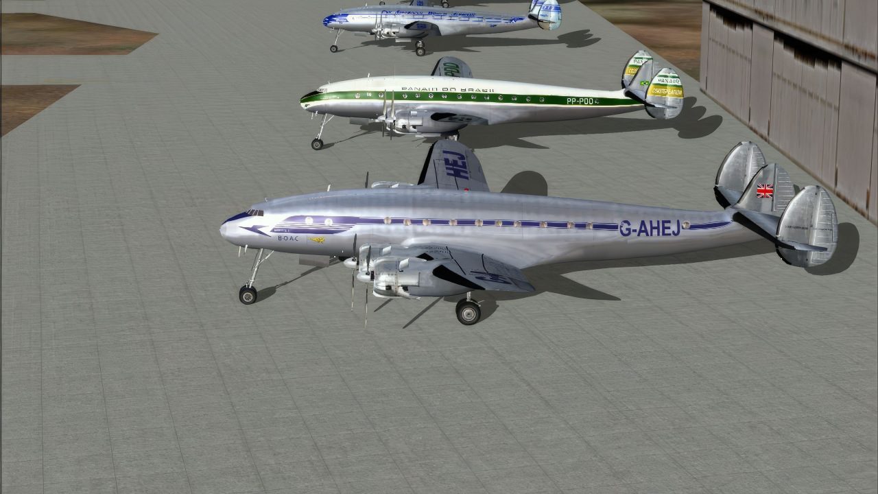Lockheed Constellation L-049A for FSX