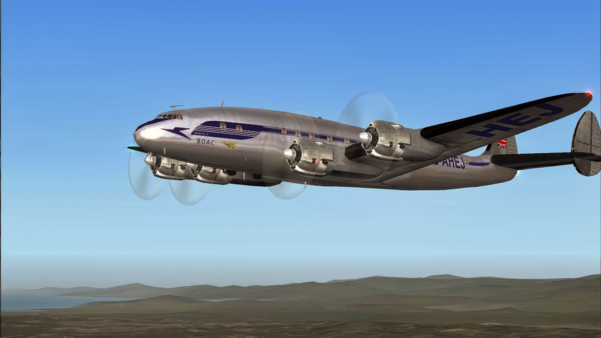 Lockheed Constellation L-049A for FSX