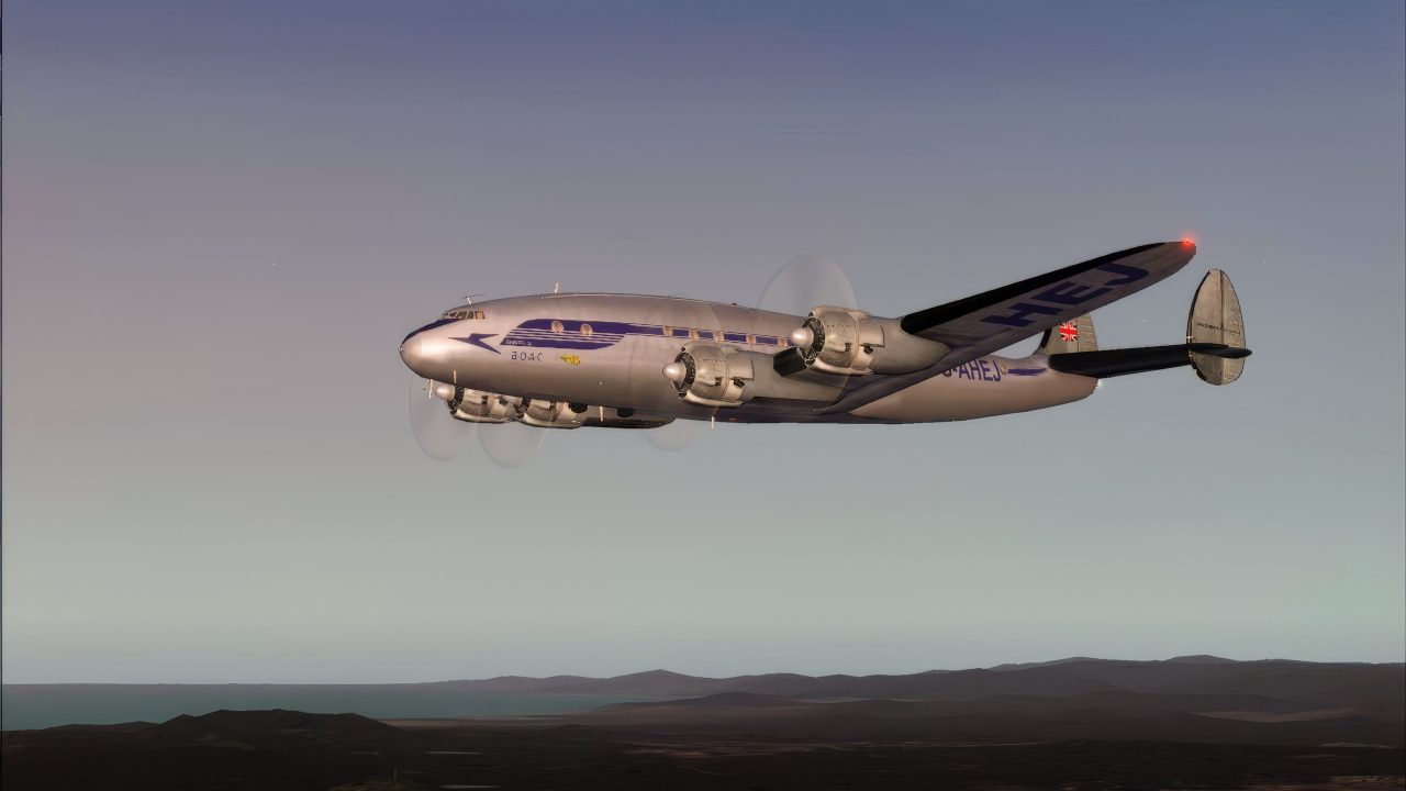 Lockheed Constellation L-049A for FSX