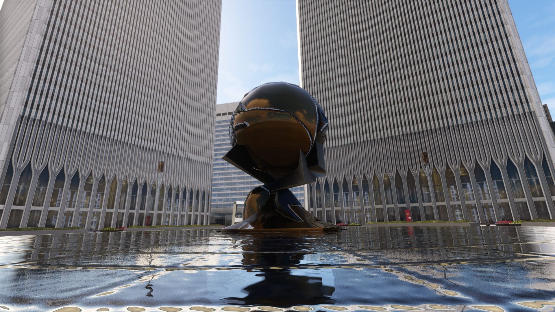 Twin Towers Mod: The Original World Trade Center Complex Scenery for MSFS