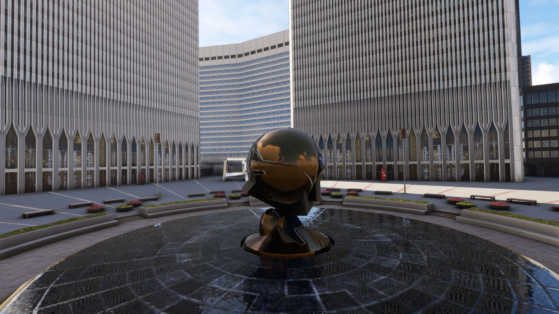 Twin Towers Mod: The Original World Trade Center Complex Scenery for MSFS