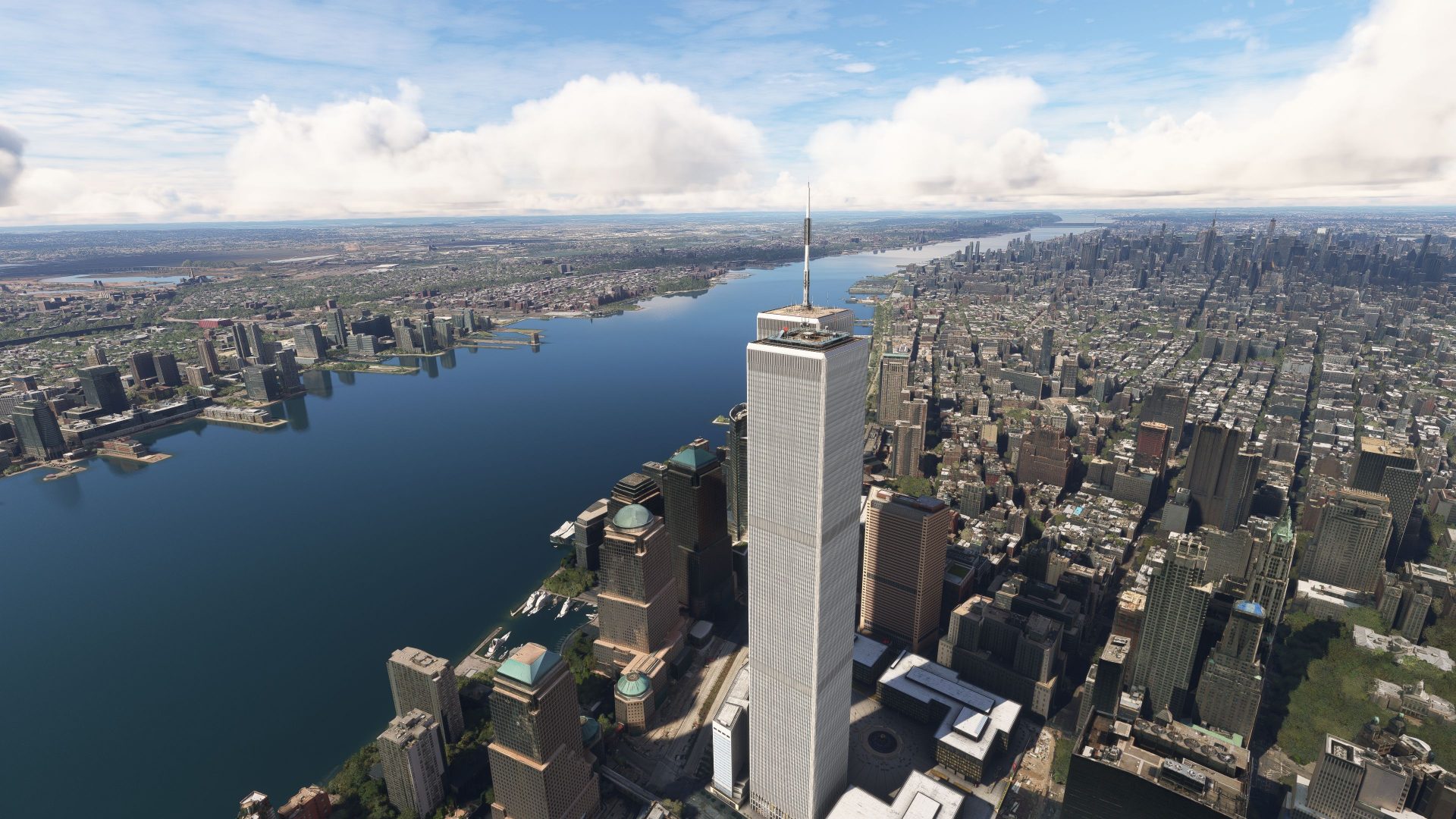 Twin Towers Mod: The Original World Trade Center Complex Scenery for MSFS