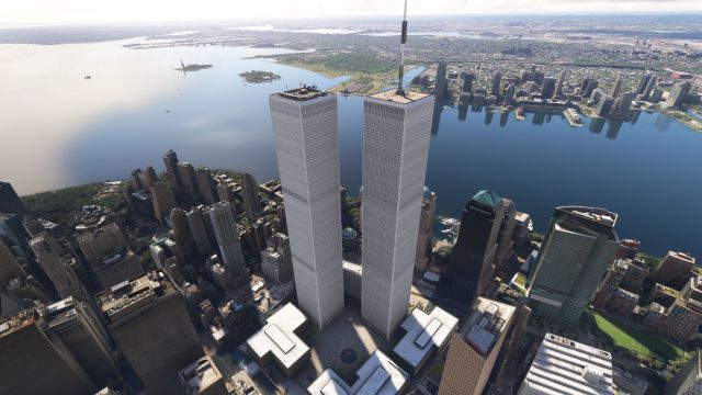 Twin Towers Mod: The Original World Trade Center Complex Scenery for MSFS